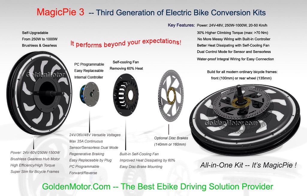Golden Hub Motor | Endless Sphere DIY EV Forum