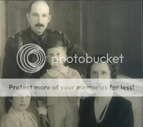 Tzar Boris III of Bulgaria and his family