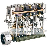 Stuart Triple Expansion & Saito 3DTR Steam Engines